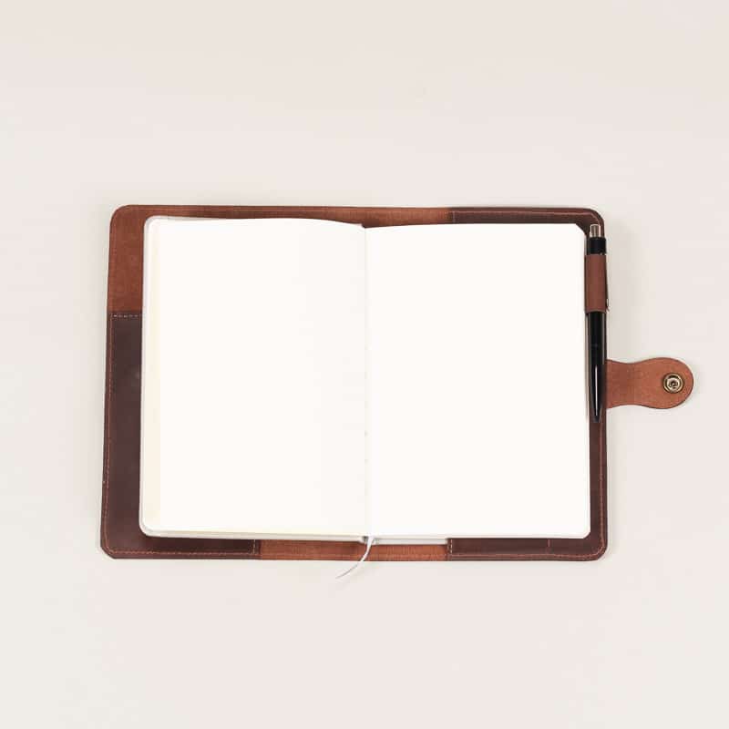 Leather Notebook Holder – Haku Handmade