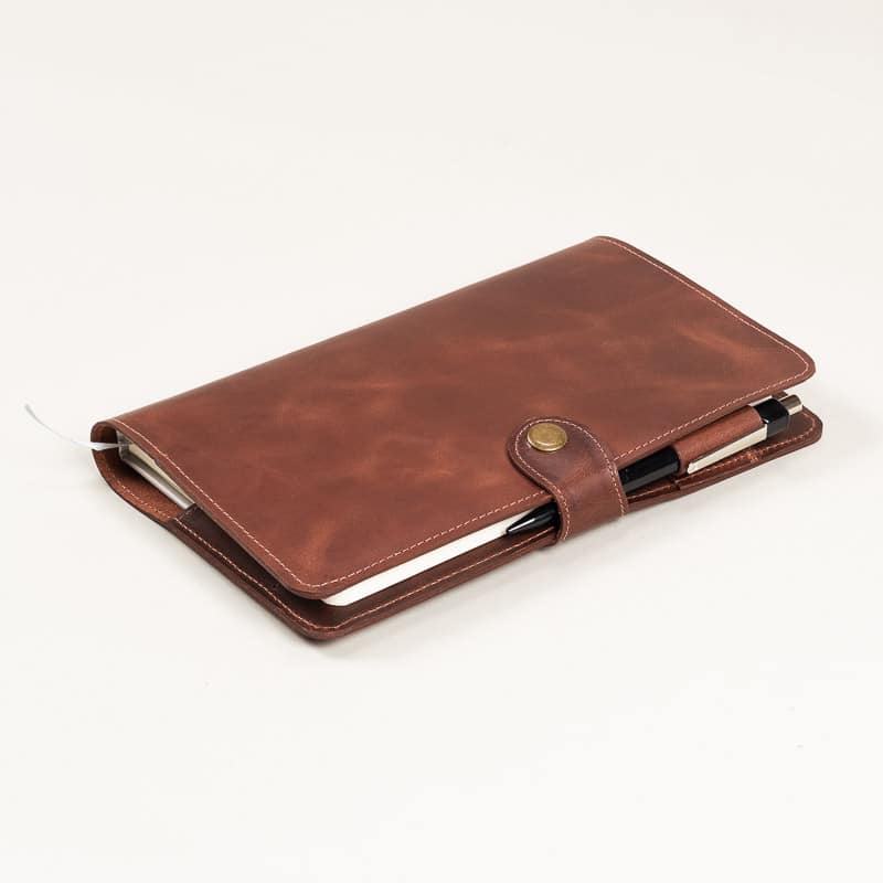 Leather Notebook Holder – Haku Handmade