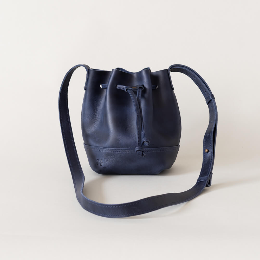 Mini Bucket Leather Purse – Haku Handmade